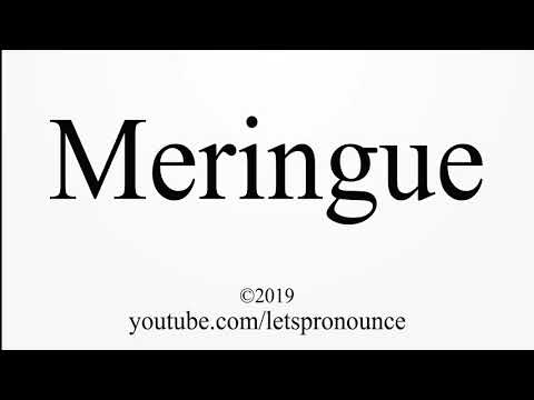 How to Pronounce Meringue