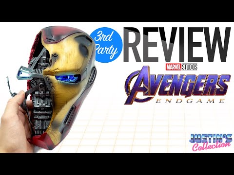 Iron Man Avengers Endgame Mark 50 Helmet 1:1 Movie Prop Replica Review