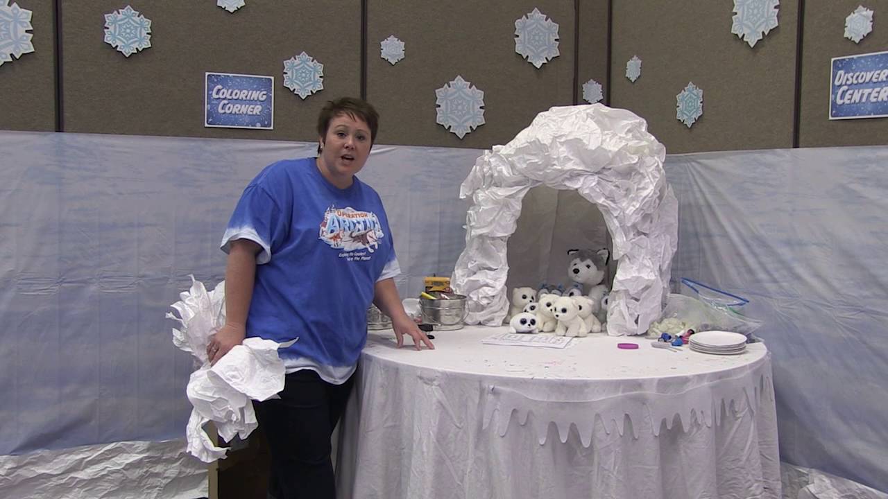 Operation Arctic Exploration Station Decorations