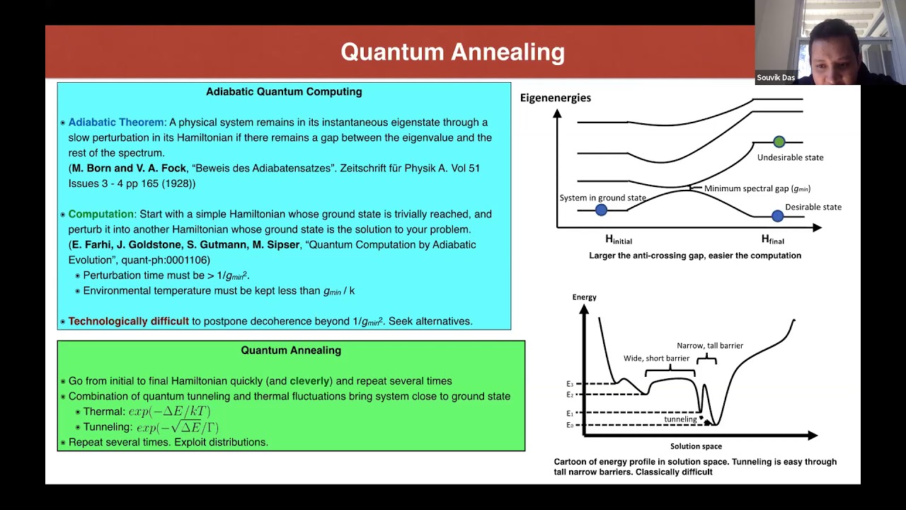 CTD2020: Track Clustering with a Quantum Annealer for Primary Vertexing - Souvik Das