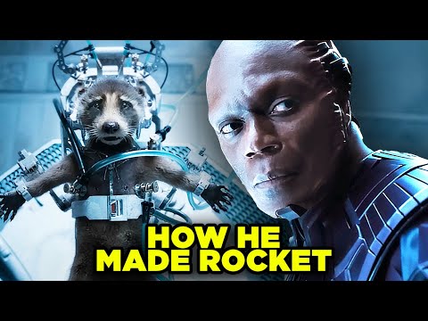 GUARDIANS OF THE GALAXY Vol 3: HOW The HIGH EVOLUTIONARY Made ROCKET RACCOON Explained!