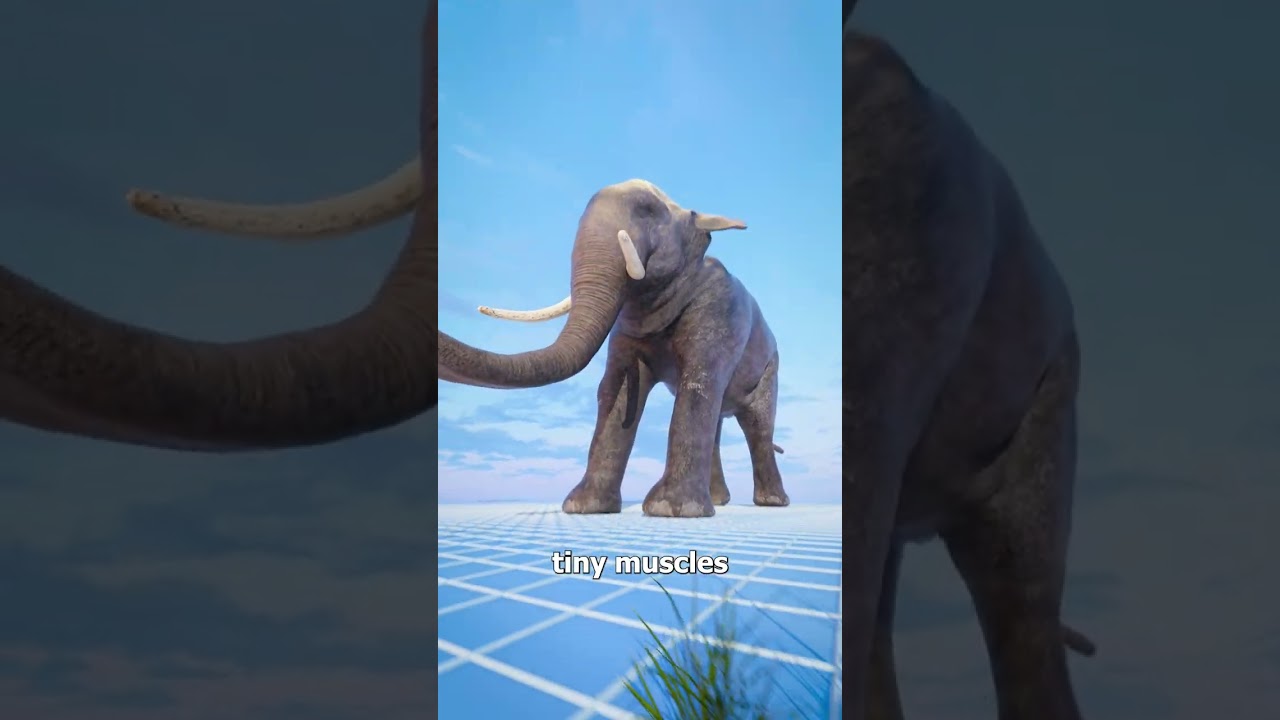 How Strong Is An Elephant's Trunk? 🤔