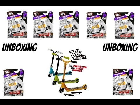 Tech deck scooter unboxing