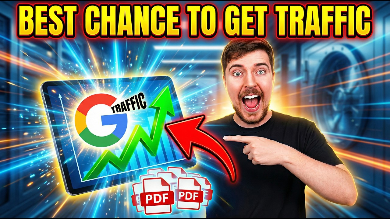 BEST Way to Get FREE Traffic from Google (PDF Strategy That Works in 2026)