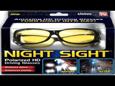 Night Sight Glasses, Polarized HD Night Vision Glasses #asseenontv #asseenontvproducts #seenontv