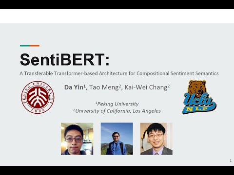 SentiBERT:A Transferable Transformer-Based Architecture for Compositional Sentiment Semantics(ACL20)