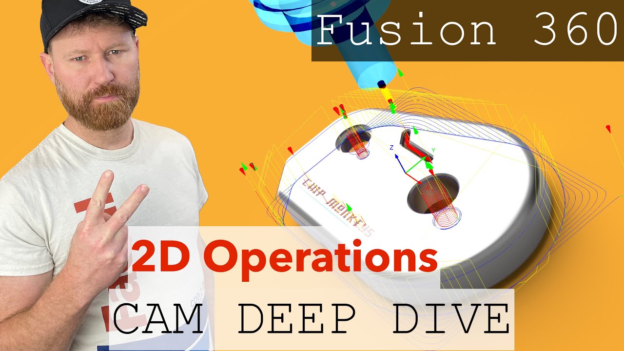 Mastering 2D CAM Operations: Fusion 360 CAM Tutorial
