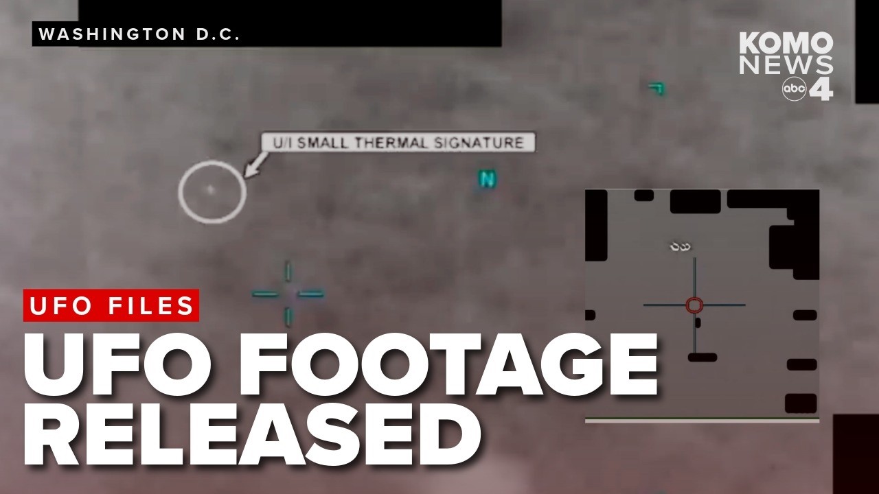 UFO FILES: 35 minutes of 'newly released' footage released  last week under Trump, Department of War
