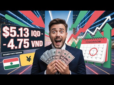 IQD at $5.13 & VND at $4.75 β Live Exchanges Begin TOMORROW! Wealth Shock Incoming!"