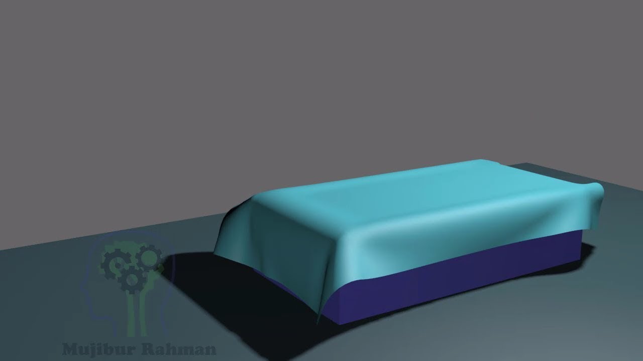 How to use MassFX - Cloth in 3Ds Max.