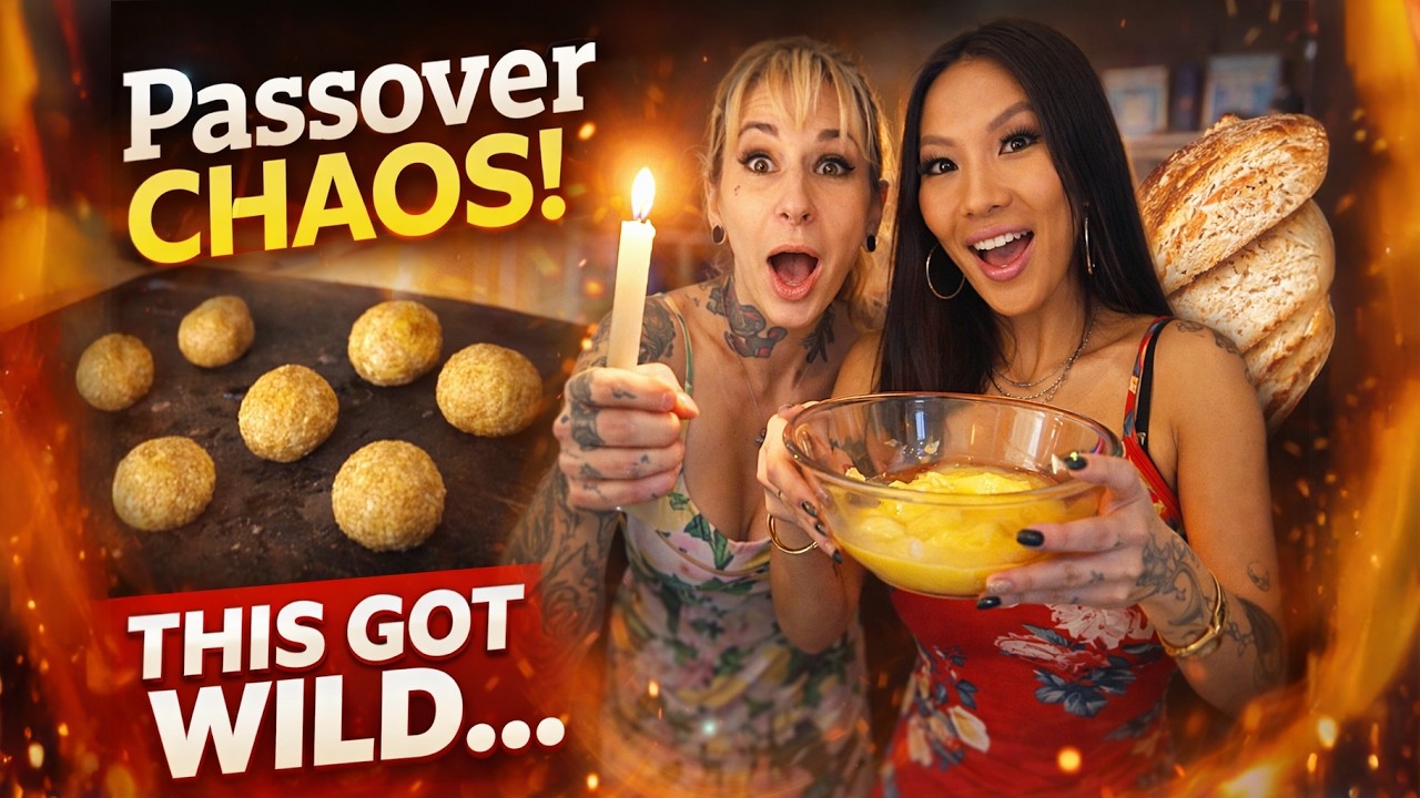 Asa Akira & Joanna Angel Host the Most Unhinged Passover Seder
