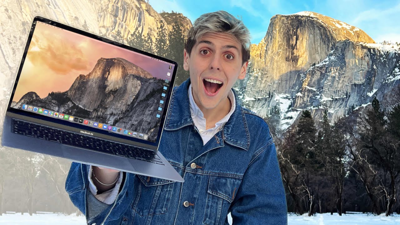 Recreating Mac Wallpapers IN REAL LIFE.