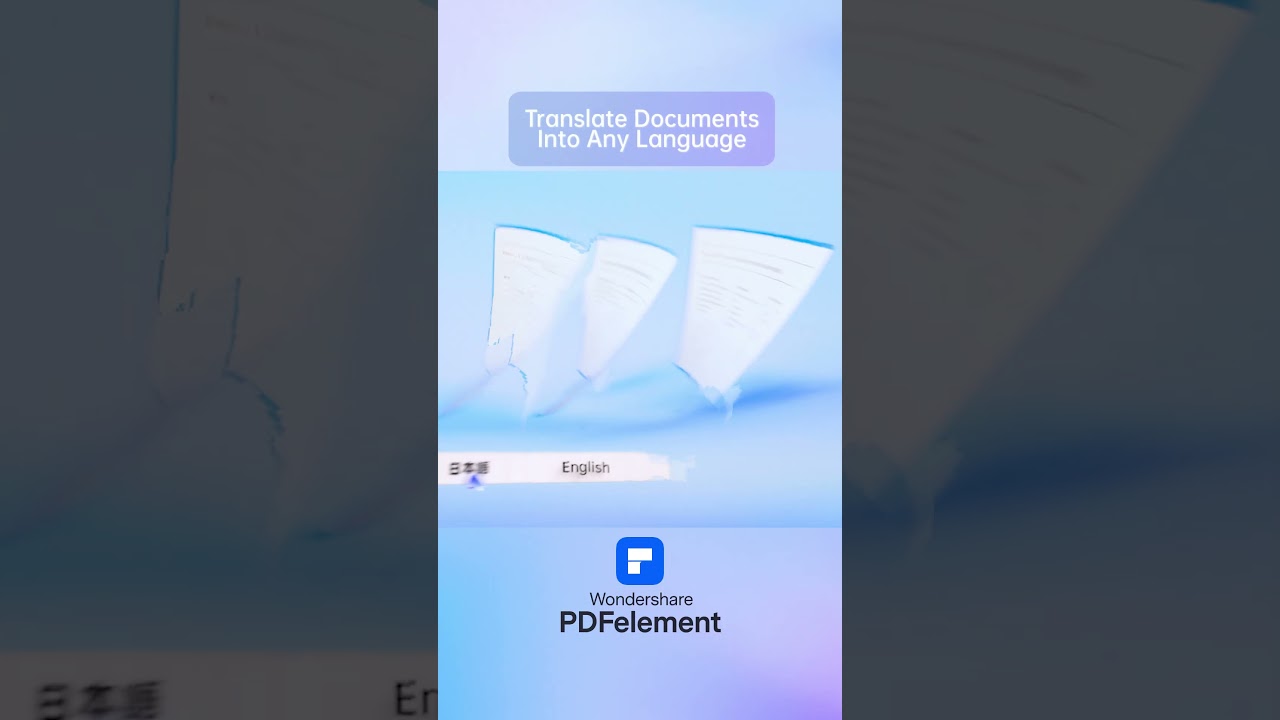 AI-Powered PDF Translation Made Simple | PDFelement 12
