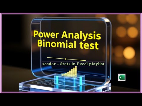 🔥 Power for Exact Binomial Test in Excel – Master Hypothesis Testing Like a Pro!
