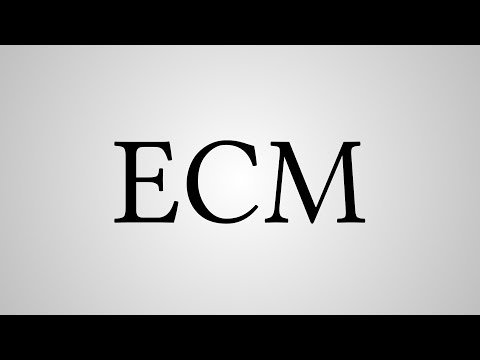 What Does "ECM" Stand For?