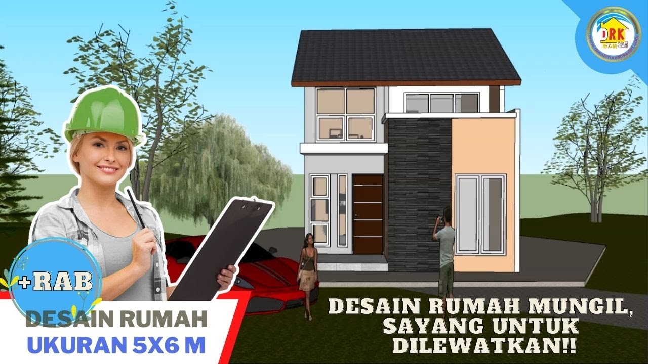 Rumah Secantik Ini Cuma 80jt?? Desain Rumah TINY HOUSE, Lengkap dengan Perkiraan Biayanya