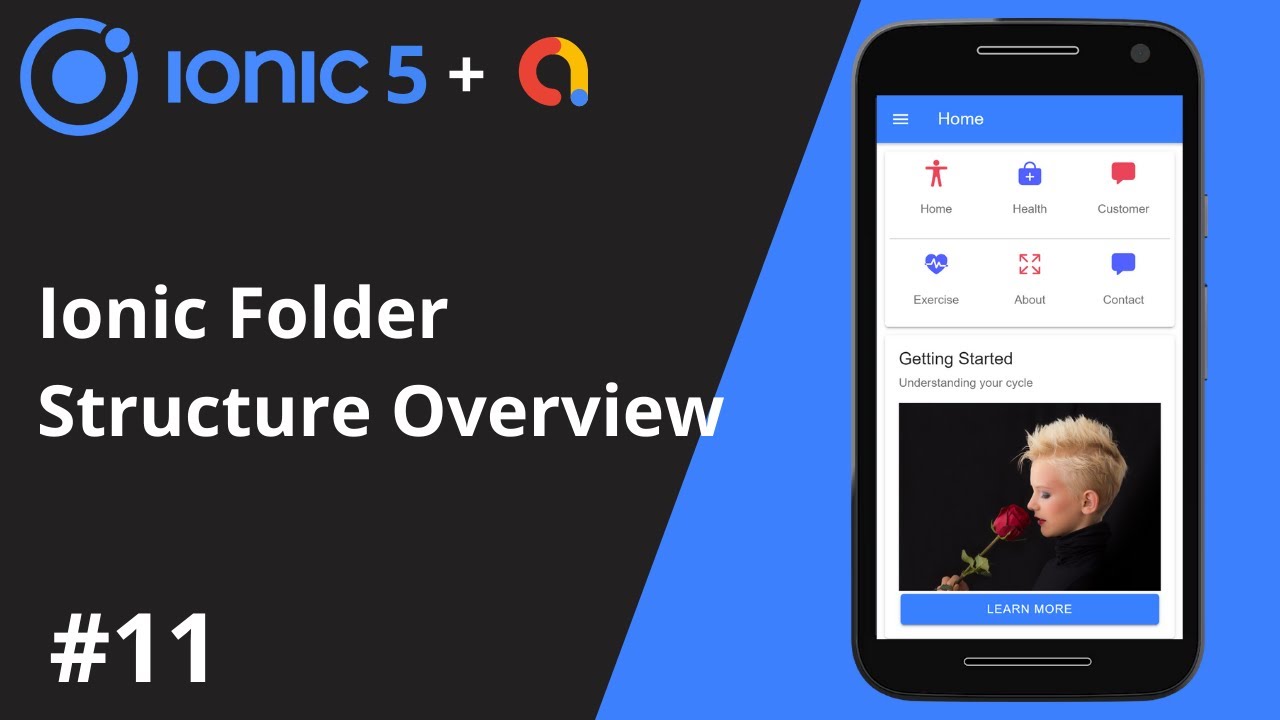 Ionic 5 Tutorial #11 - Ionic Folder Structure Overview