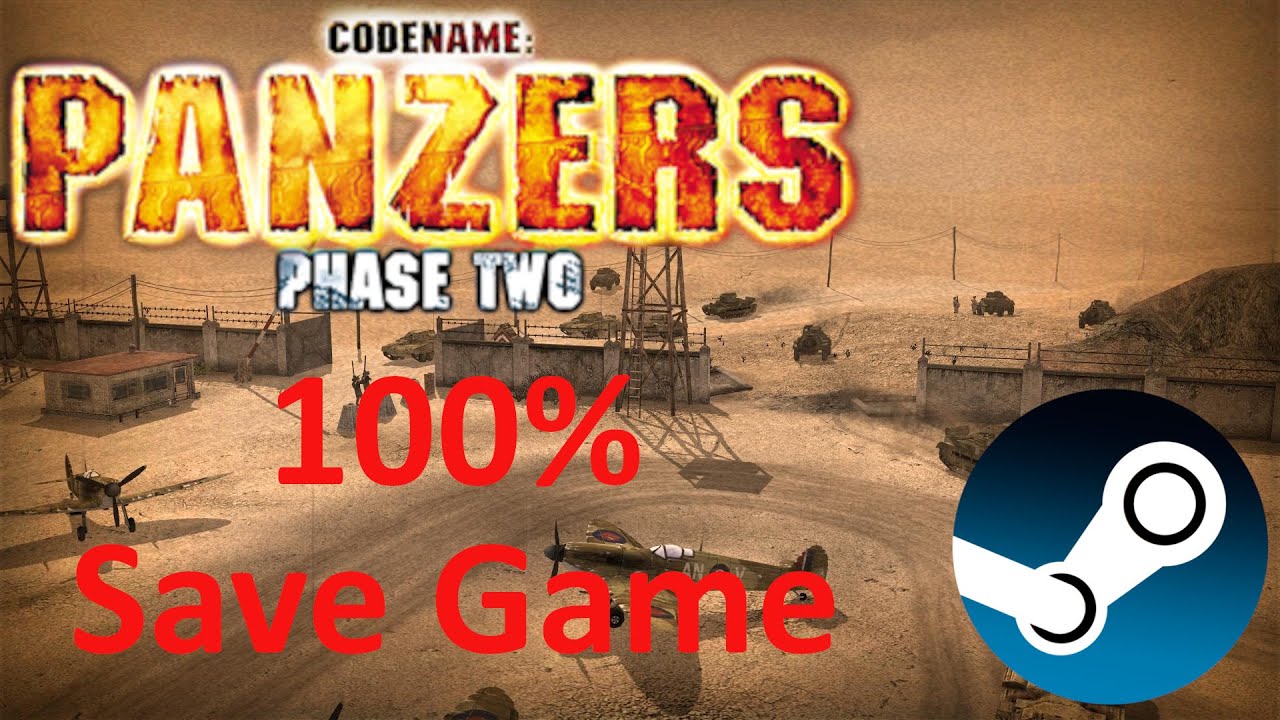 Steam Codename Panzers Phase 2 Full 100% Save Game