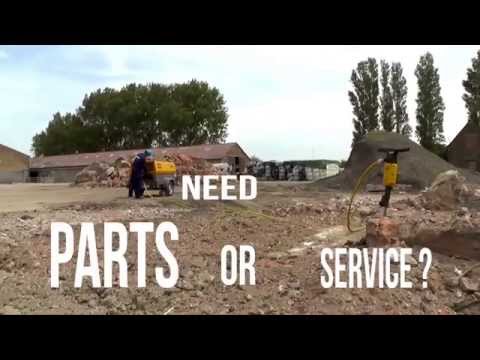 What to do when in need of Parts and Service? Atlas Copco Construction Technique Service