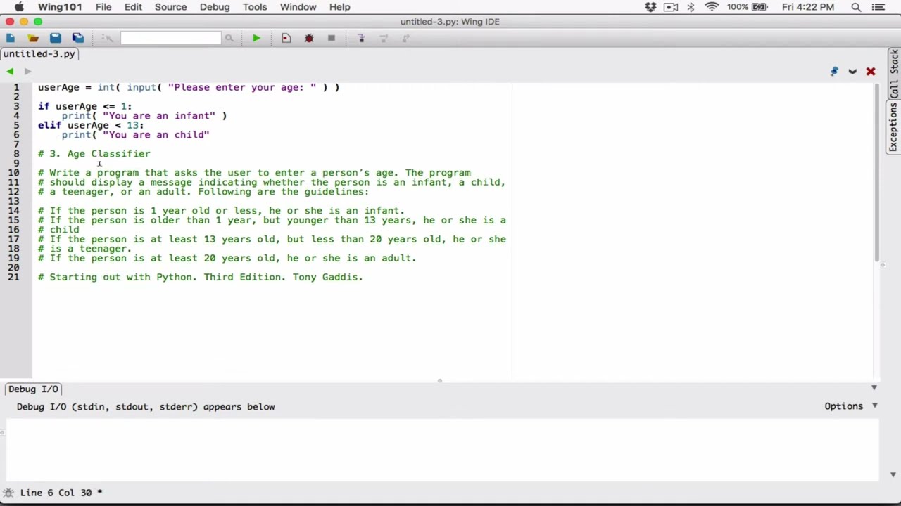 3.3. Age Classifier - Python