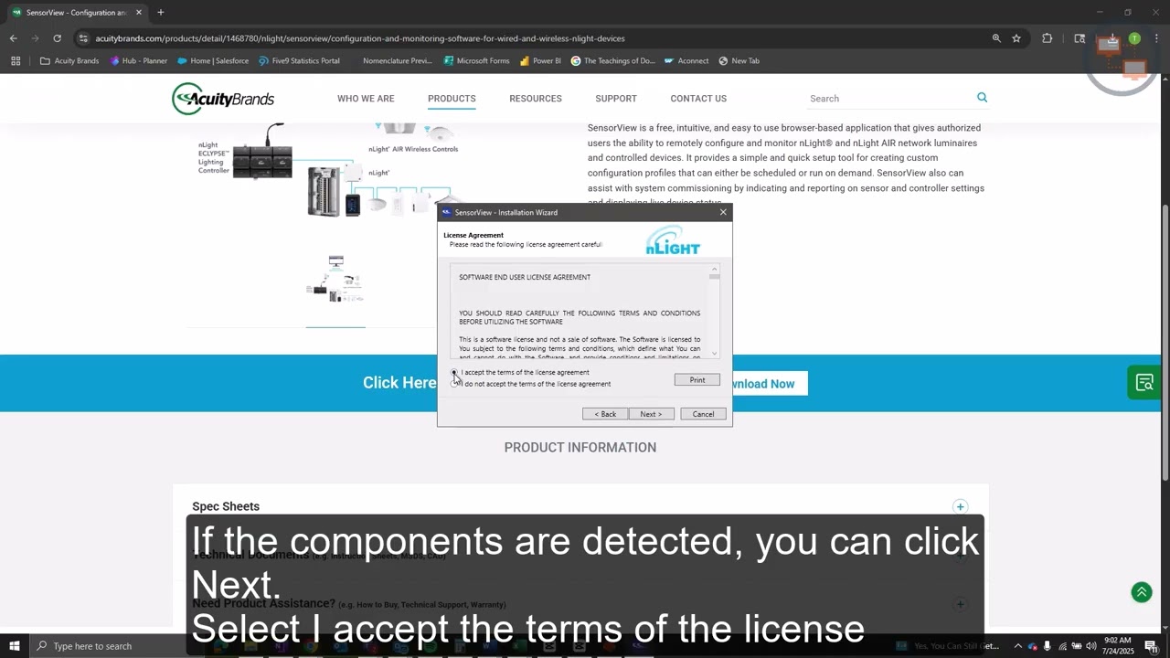 How to Download and Install SensorView