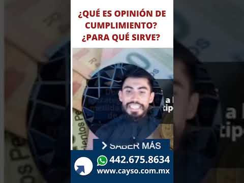 ¿Qué es la opinión de Cumplimiento? ¿Para qué sirve?