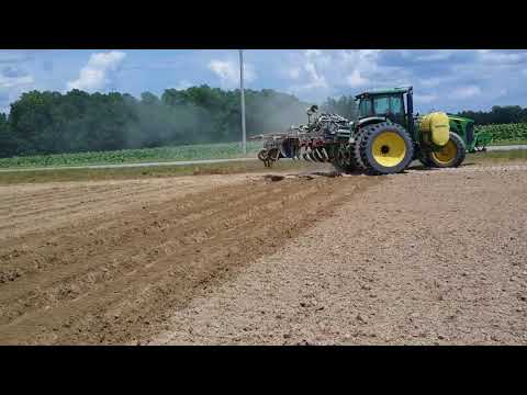 Fisher Family Farm's PATS hydraulically driven cone rollers!