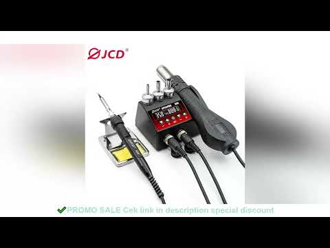 8898 2 in 1 Soldering Station Digital Display Hot Air Gun Welding Rework For Cell-Phone BGA SMD PCB