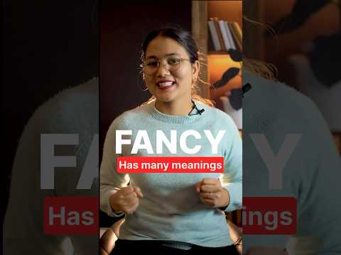 Word of the day ‘Fancy’ | Vocabulary #shorts #spokenenglish #englishspeakingpractice