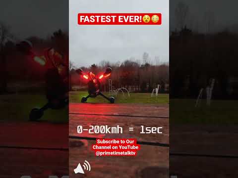 THE FASTEST I EVER SEEN!! 200 mph in 0 - Seconds!!!! #fast