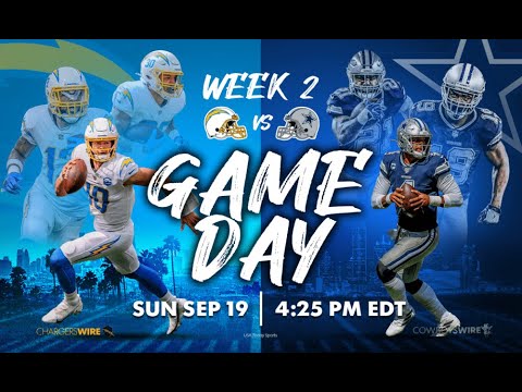Dallas Cowboys @ Los Angeles Chargers | Week 2 | Full Game | September 19, 2021