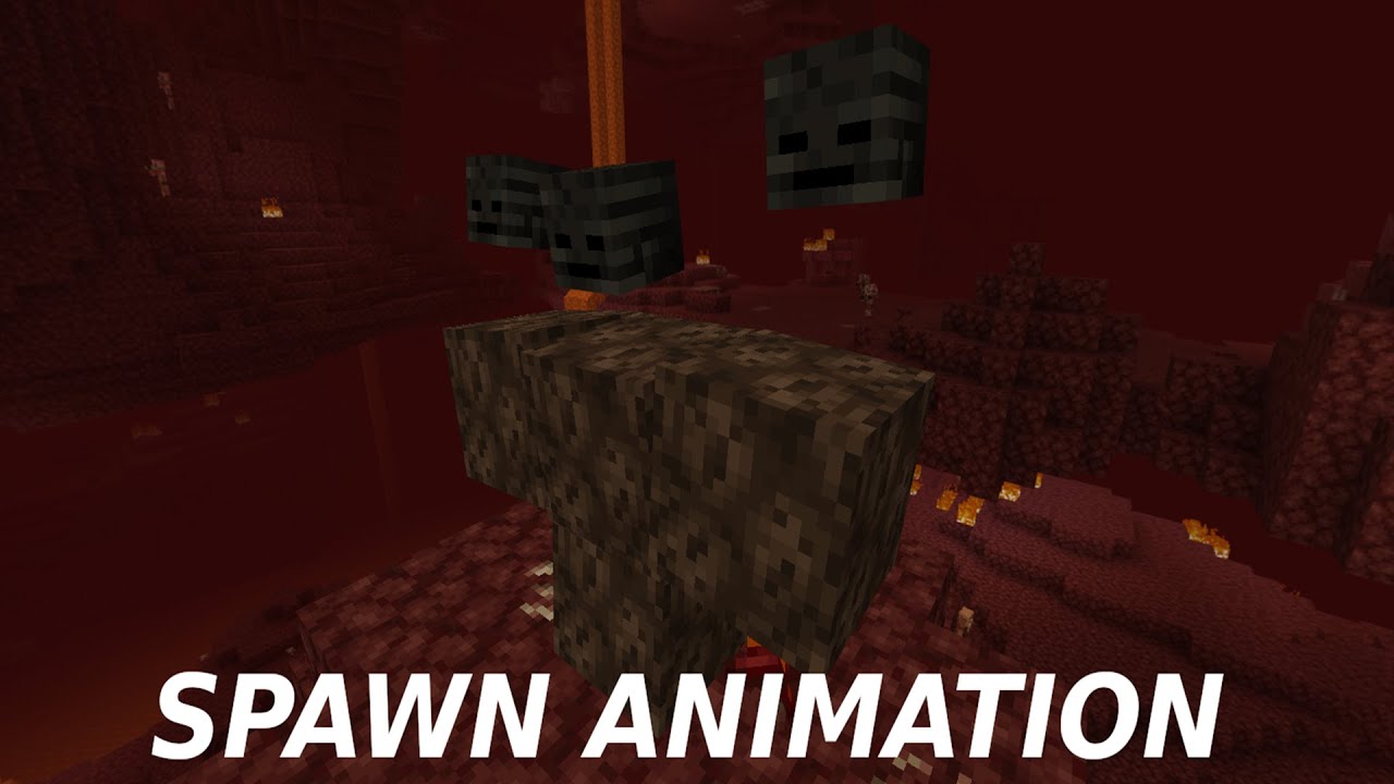 Wither Spawn Animation Trailer - Minecraft Mod