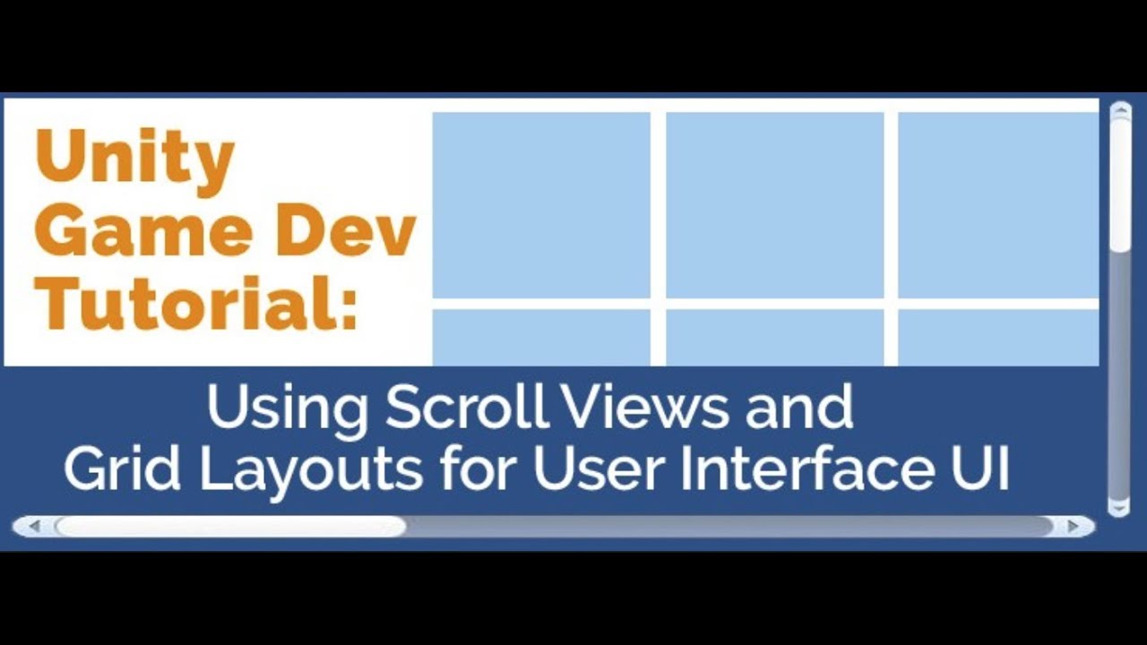 Unity UI Tutorial - Scroll Rect / Scroll View EASY TUTORIAL (2019)