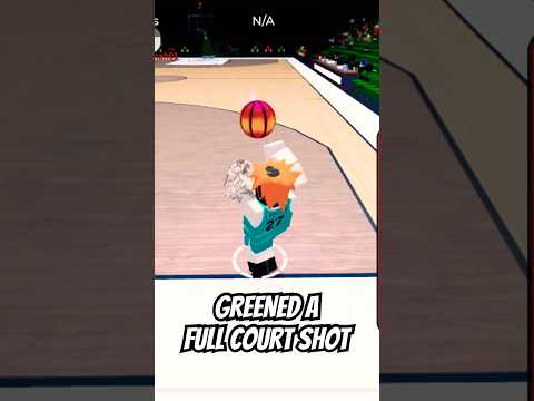 I GREENED A FULL COURT SHOT IN ROBLOX BASKETBALL LEGENDS👀🤯🤣 #roblox #popular #trending #ranking