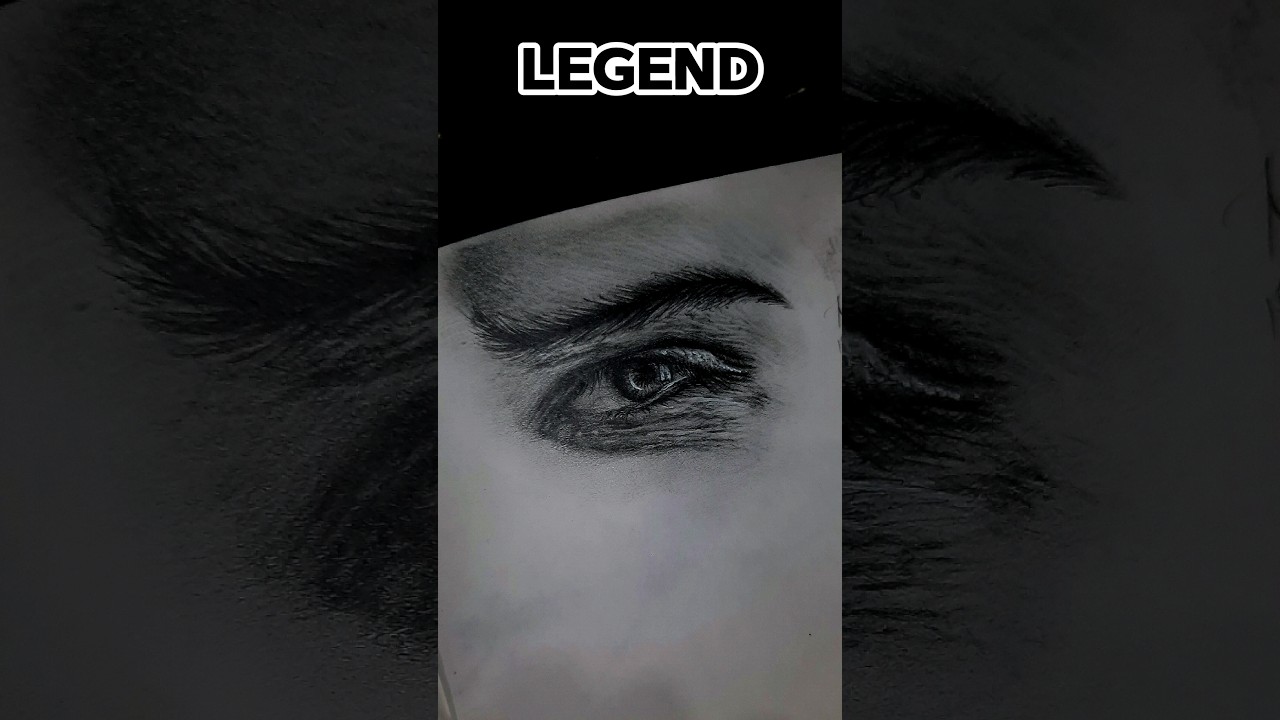 Drawing Realistic Eyes #shorts