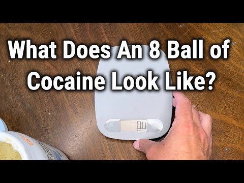 What Does An 8 Ball of Cocaine Look Like?