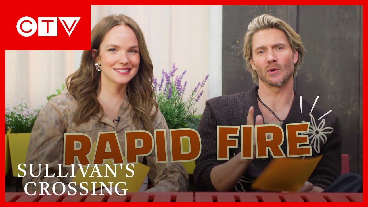Chad Michael Murray & Morgan Kohan Play Rapid Fire | Sullivan's Crossing S4