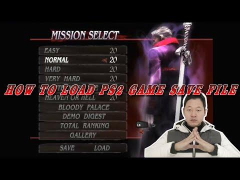 How to load ps2 game save files