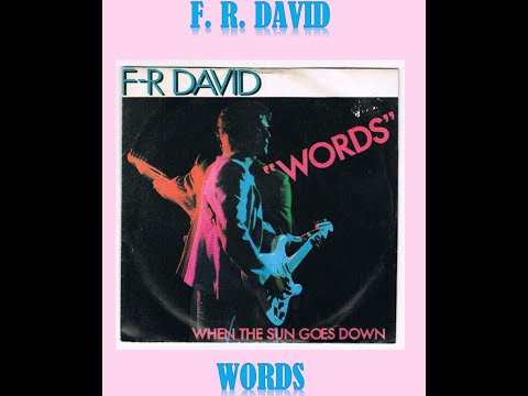Words (don't come easy) - F. R. DAVID - for String Quintet (sheet music)