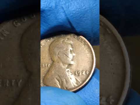 1924-P Lincoln wheat penny πΎ
