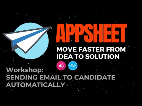 🆕Appsheet Tutorial - Automated Email Workflow Examples Create Action Popular Video