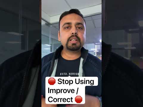 Use Of Ameliorate | Advance Vocabulary Word | English By Saurabh Sir