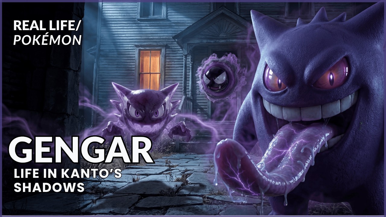Real Life Pokémon: Gengar — Life in Kanto’s Shadows (Pokémon Documentary)
