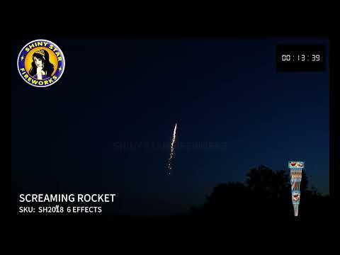 SH2018 SCREAMING ROCKET -- SHINY STAR FIREWORKS