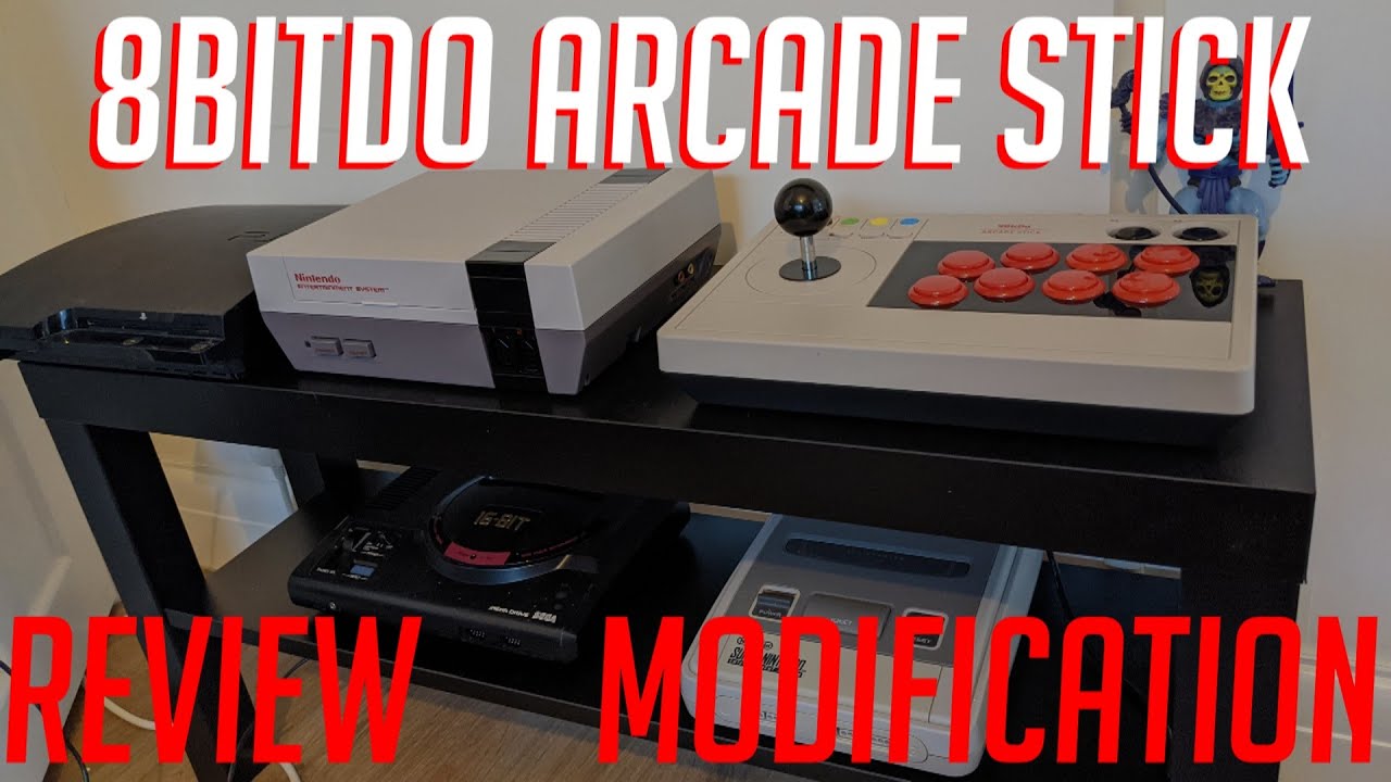 8BitDo Arcade Stick Review and Modification guide