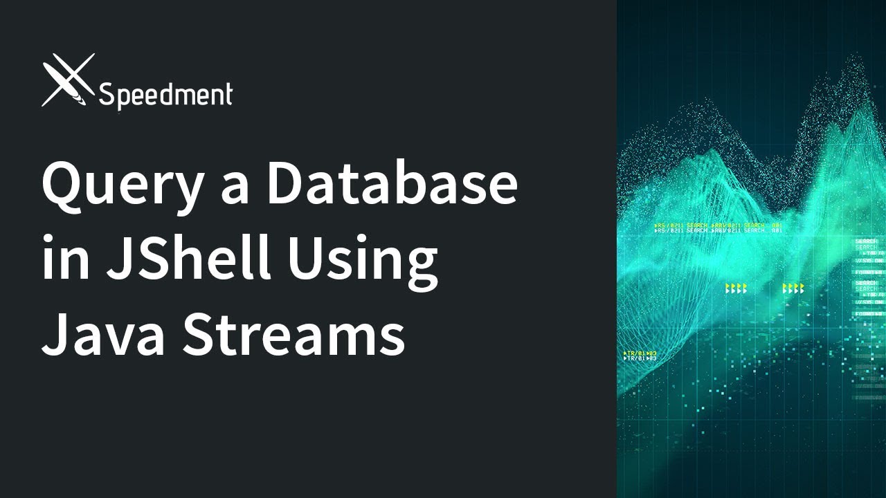 Query a Database in JShell using Java Streams