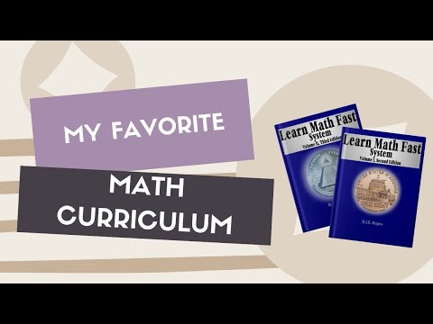 My Favorite Math Curriculum | Learn Math Fast