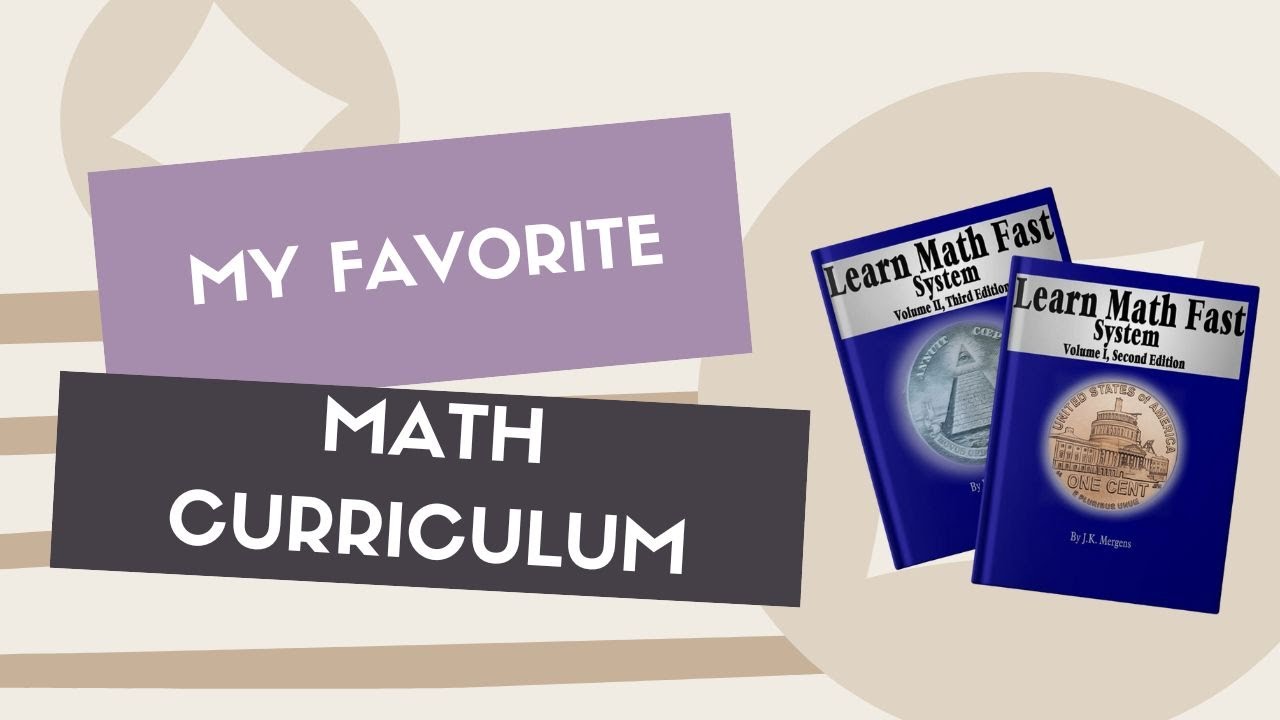 My Favorite Math Curriculum | Learn Math Fast