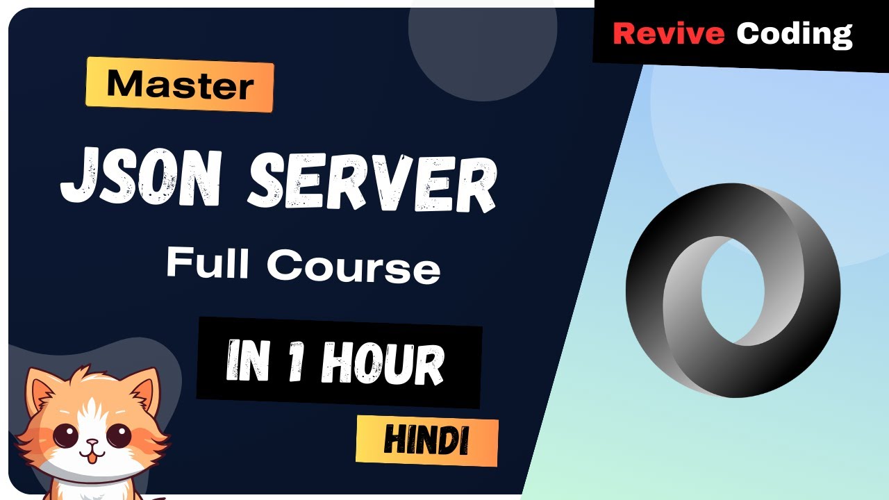 JSON Server Complete Course  | 1 Hour | CRUD without Server