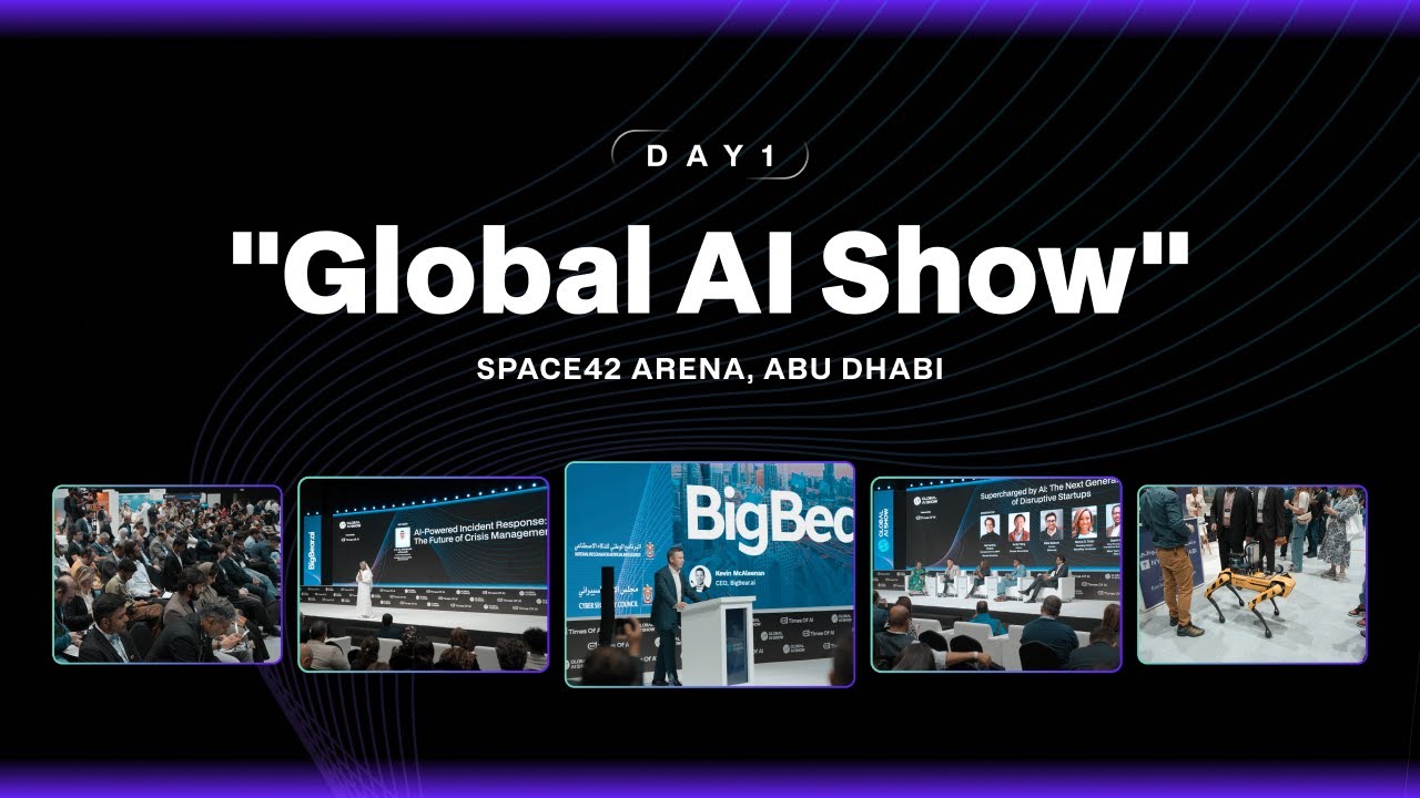 Global AI Show 2025 Abu Dhabi | Day 1